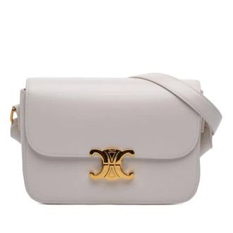 Celine Sac bandouli&egrave;re vintage Pre-owned - Femme - Pre-owned - Blanc - Taille: ONE Size