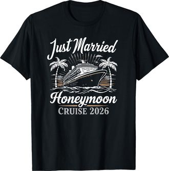 Honeymoon Flitterwochen-Kreuzfahrt f&uuml;r passende Paare 2026 T-Shirt