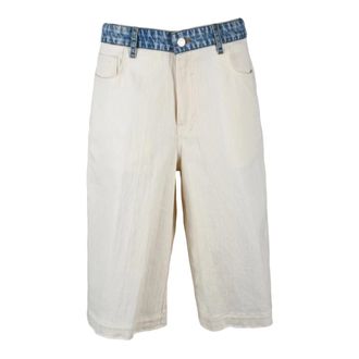 Moschino Femme, Shorts, Multicolore, Taille: 38 FR Denim Shorts