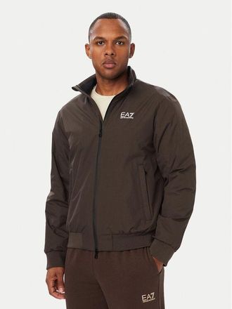 Emporio Armani Bomberjacke 8NPB20 PNFZZ U6027 Dunkelbraun Regular Fit