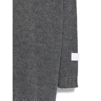 Maison Margiela V-Neck Knit Sweater - Gray