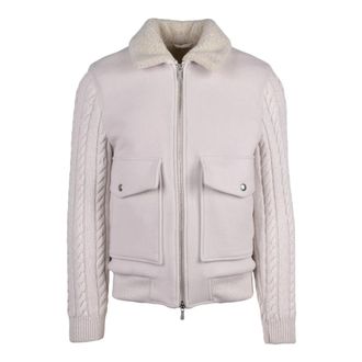 Eleventy Giubbotto in Panno - - Knitwear - Herren - Beige - M