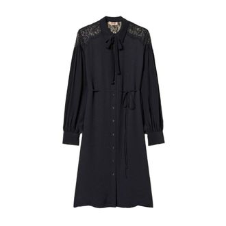 Twinset Damen, Kleider, Blau, XLGr&ouml;&szlig;e