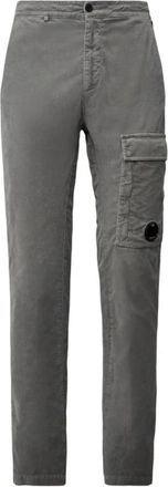C.P. Company C.p. Company, Homme, Pantalons, Gris, Taille: S Pantalon Cargo Velours