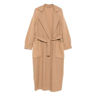 Max Mara Berard Wickelmantel - - Coats - Damen - Braun - XS