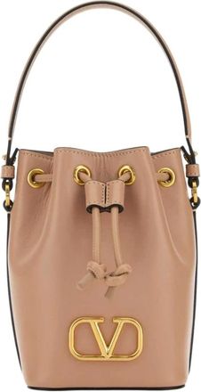 Valentino Garavani Femme, Sacs, Rose, Taille: ONE Size VLogo Signature Mini Sac Seau