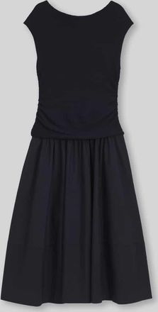HUGO BOSS A-Linien Freizeitkleid aus Viskose-Mix
