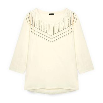 Fiorella Rubino Damen, Oberteile, Wei&szlig;, XLGr&ouml;&szlig;e