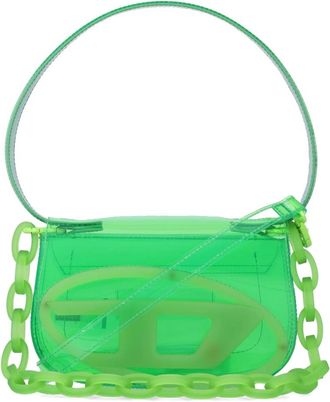 Diesel Femme, Sacs, Vert, Taille: ONE Size 1DR Iconic Shoulder Bag