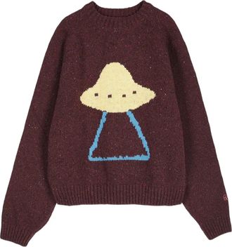 Bobo Choses Pull Jacquard Pixel Laine Bobo Choses