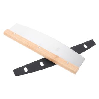 Cabilock Pizza Aus Edelstahl Mit Holzgriff Mehrzweck-pizza-schneidewerkzeug F&uuml;r Heimgebrauch Langlebiger Pizzaschneider Leicht Zu Reinigen