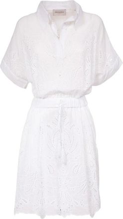Ermanno Scervino Femme, Robes, Blanc, Taille: 34 FR Shirt Robes