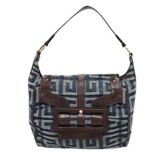 Givenchy Sac bandouli&egrave;re en tissu Pre-owned - Femme - Pre-owned - Bleu - Taille: ONE Size