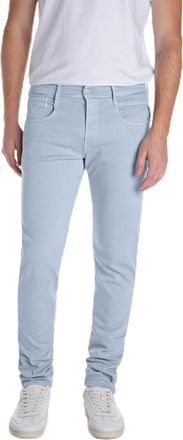 Replay Herren Anbass Hyperflex Colour Xlite Jeans, 579 Sky Grey, 29W x 30L