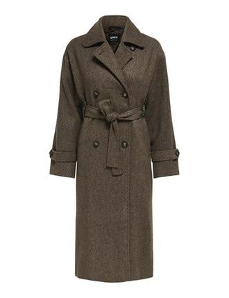 Only Onlgina Life Coat OTW, Phoque, S Femmes