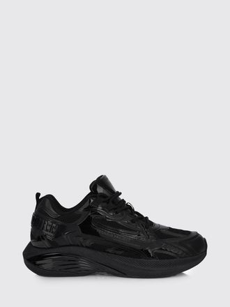 Plein Sport Pegasus Project Sneakers aus Mesh und Lackleder