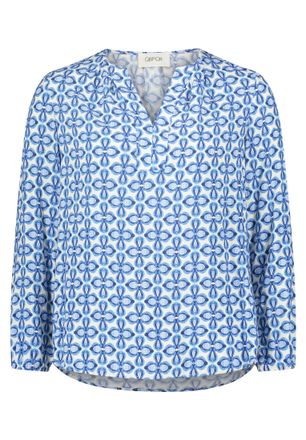 Cartoon Damen 8207/7132 Bluse, Blue/Cream, 42