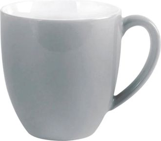 Kahla Pronto Colore Kaffeebecher 0,53 l XL cool gray|graue große Kaffeetasse aus Porzellan