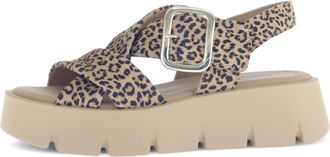 Gabor Damen Plateausandalen 64.550 - 4 cm Plateauabsatz & Klettverschluss - Elegante Sandalen & Slides f&uuml;r Damen - 0 37