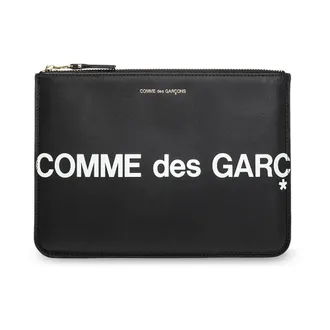 Comme Des Gar&ccedil;ons unisex, Accessoires, Noir, Taille: ONE Size Pochette imprim&eacute;e logo
