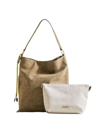 Desigual Damen Bols_aquiles Butane Umh ngetasche, Gr&uuml;n, Einheitsgr&ouml;&szlig;e EU