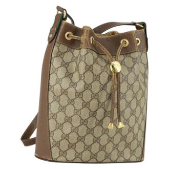 Gucci Sac Seau en Plastique Pre-owned - Femme - Pre-owned - Beige - Taille: ONE Size