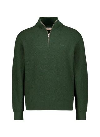GANT Herren Troyer gr&uuml;n unifarben