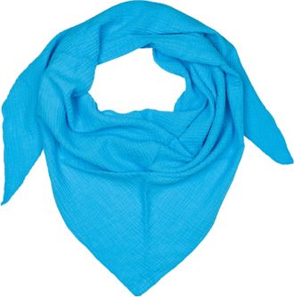 styleBREAKER Damen Musselin Dreieckstuch aus 100% Baumwolle | Weiches und leichtes Halstuch f&uuml;r Damen Unifarben | Stylisches Tuch f&uuml;r jede Jahreszeit - Made in Ita