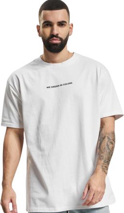 Mister Tee Herren T-Shirt We Dream in Colors Oversize Tee White L