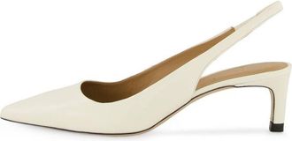 BOSS Damen Slingback-Pumps aus Leder