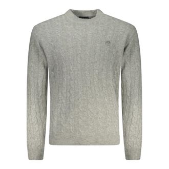 North Sails Zopfmuster-Rundhalspullover - - Knitwear - Herren - Grau - 2XL