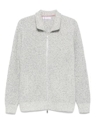 Brunello Cucinelli sweat à encolure ras du cou - Gris