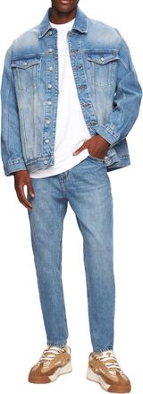 LTB Jeans Jeans Herren Jeansjacke Andreas Modern hergestellt aus Baumwolle Slim Fit - Gr&ouml;&szlig;e S