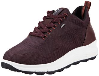 Geox Damen D Spherica 4x4 B Abx Sneakers, Mahogany Wine, 41 EU