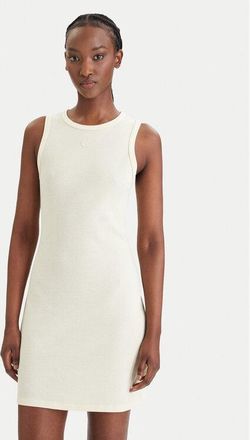 Calvin Klein Jeans Kleid f&uuml;r den Alltag LV047F235G Gelb Slim Fit