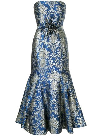 Bambah Bluestar midi dress - Bleu