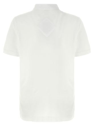 Canada Goose Mens White Cotton Polo Shirt