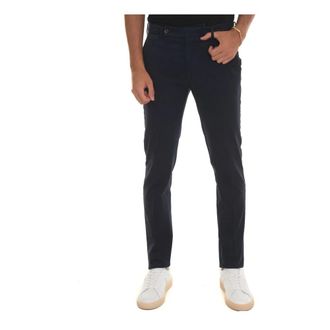 Berwich Slim Fit Chino Hose - - Trousers - Herren - Blau - L