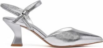 Luciano Barachini Femme, Chaussures, Gris, Taille: 37 EU Sandalo