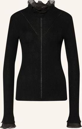 Liu Jo Liu Jo Pullover Mit R&uuml;schen schwarz