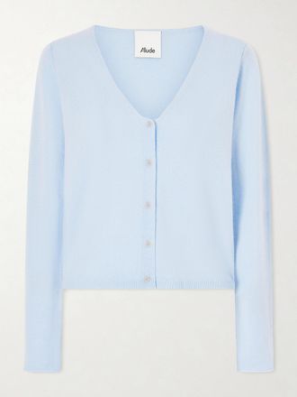 Allude Cashmere Cardigan - Blue
