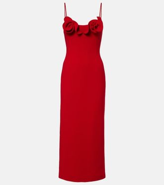 Magda Butrym Midikleid aus einem Wollgemisch