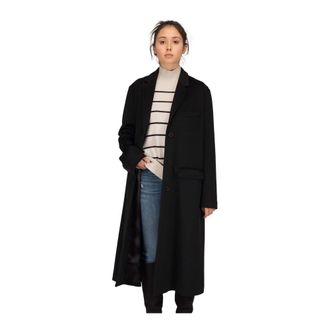 Aspesi Cashmere Trapezmantel - - Knitwear - Damen - Schwarzk - M