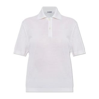 Jil Sander Polo en Laine - Femme - Pulls - Beige - Taille: 40 FR