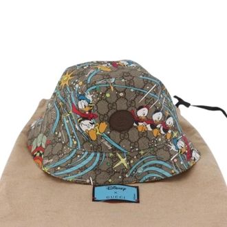 Gucci Pre-owned Vintage Canvas Hat - - Pre-owned - Damen - Mehrfarbig - ONE SIZE