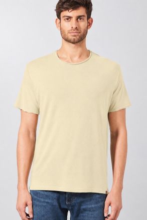 Hempage Hempage Herren vegan T-Shirt Timeless Basic Gobi Beige
