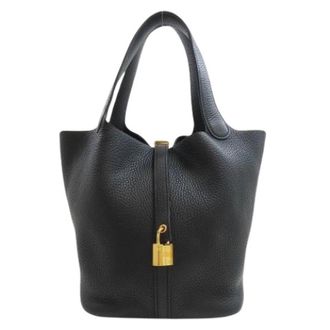 Herm&egrave;s Pre-owned Picotin Handbag - - Pre-owned - Damen - Schwarzk - ONE SIZE
