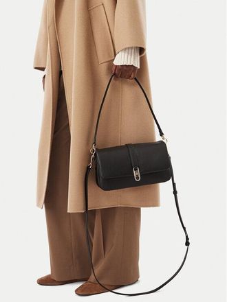Tommy Hilfiger Handtasche Th Libre Conv Flap Crossover AW0AW19195 Schwarz