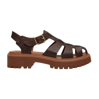 Timberland Femme, Chaussures, Brun, Taille: 38 1/2 EU Stone Street Fisherman Platform Sandal