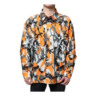 Dolce & Gabbana Camouflage Denim Kragenjacke - - Jackets - Herren - Mehrfarbig - 2XS